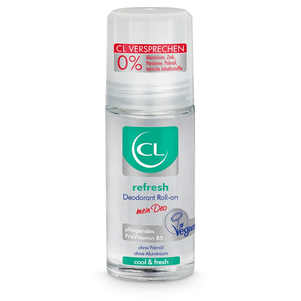 CL Deo-Roller refresh Deodorant Roll-on mit kühlender Wirkung - 50 ml ...
