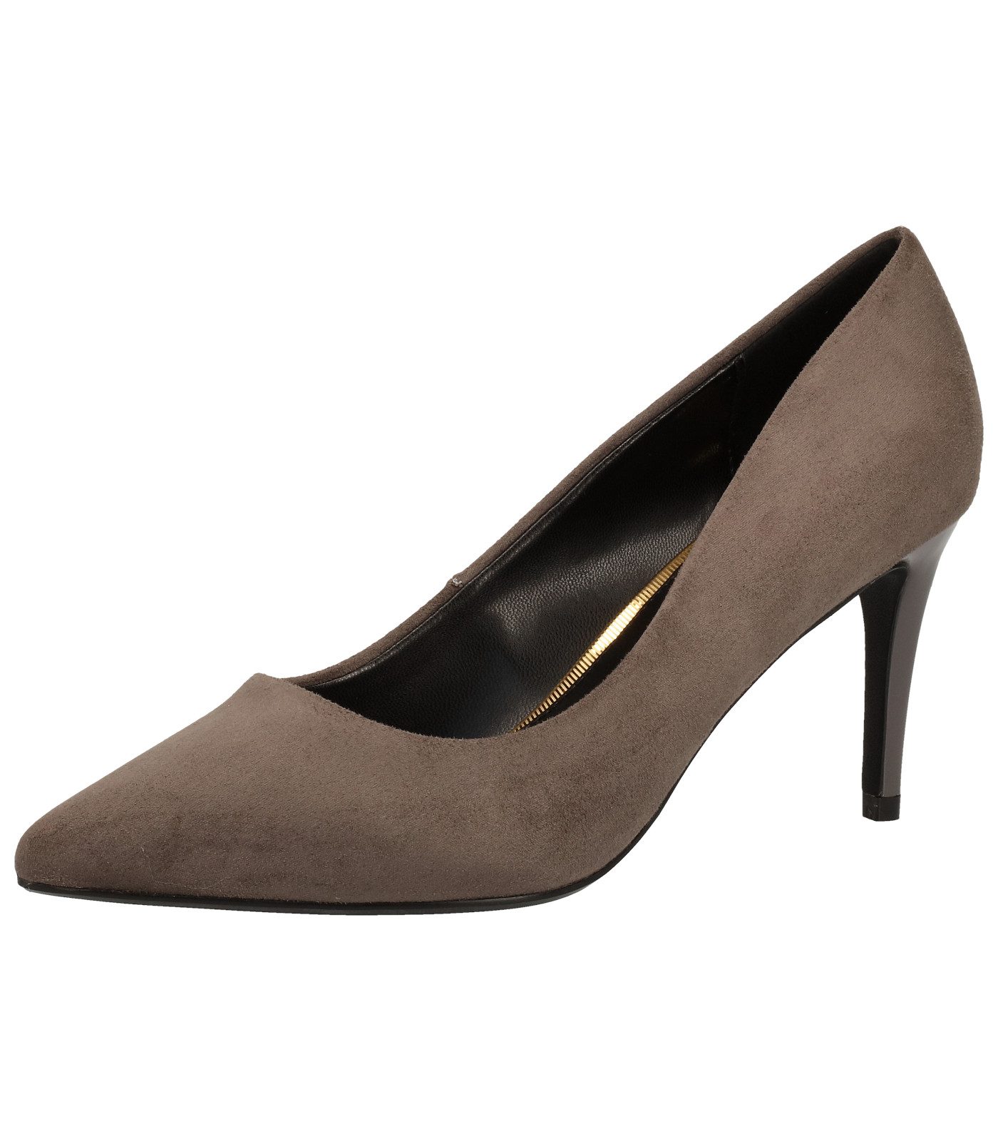 Buffalo Pumps Lederimitat Pumps, Absatzform: Pfennigabsatz / Stiletto