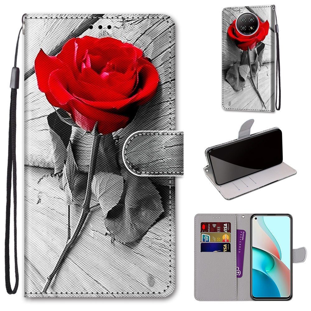 Wigento Handyhülle Für Xiaomi Redmi Note 9t Note 9 5g Kunstleder