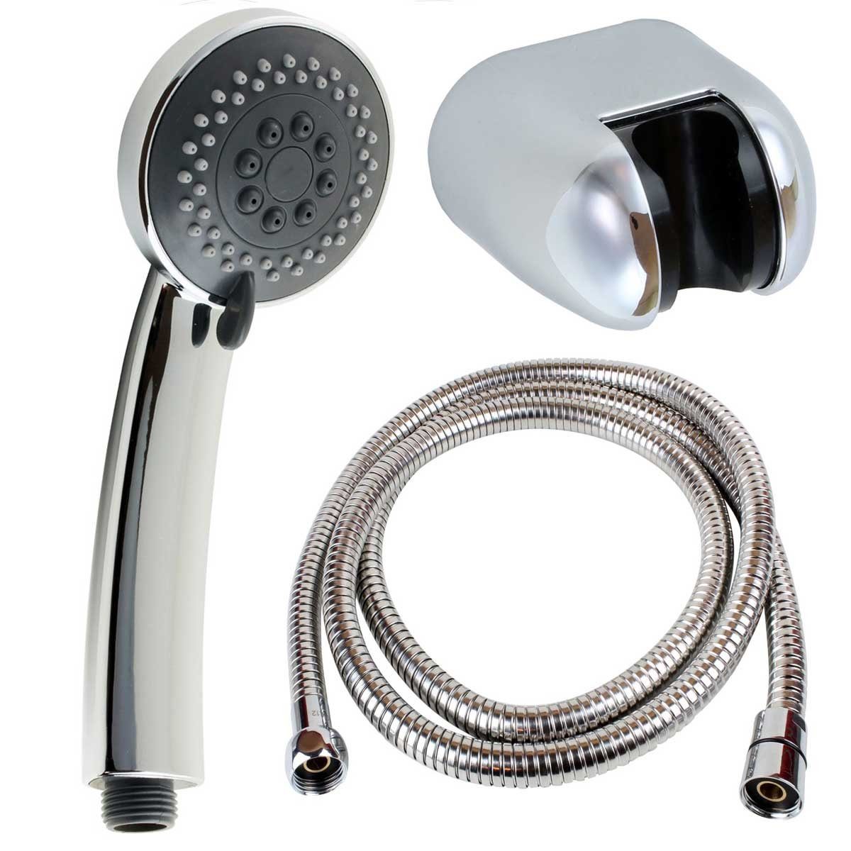 Sanixa Handbrause Mit Schlauch Duschset Brauseset Brausehalter 3 Tlg
