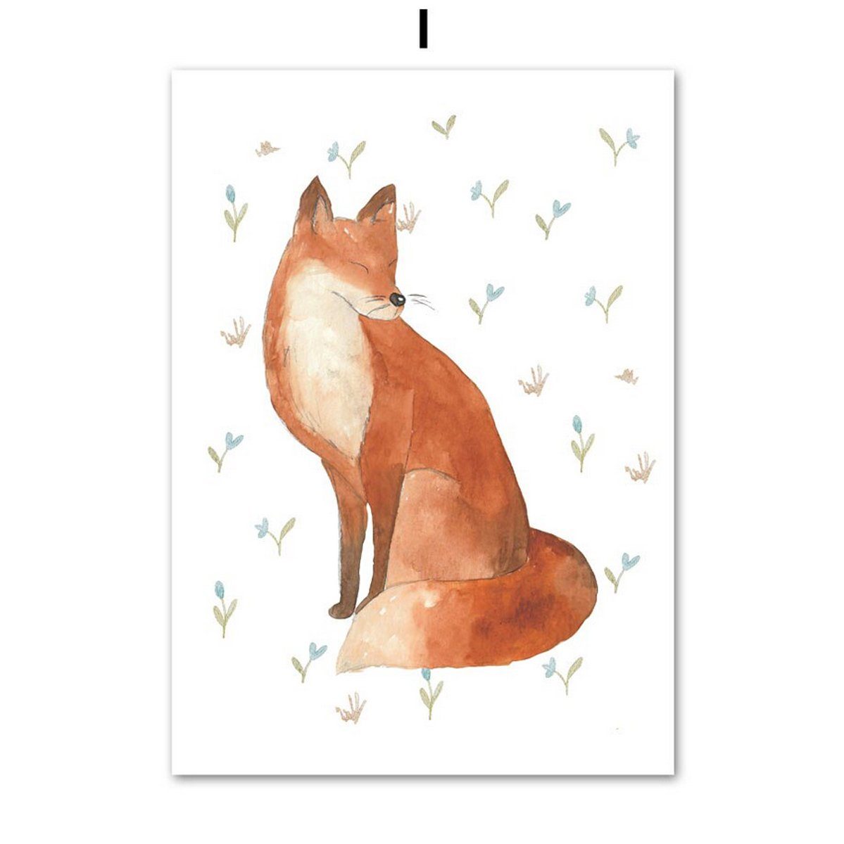 TPFLiving Kunstdruck (OHNE RAHMEN) Poster - Leinwand - Wandbild, Kinderzimmer Bild ...