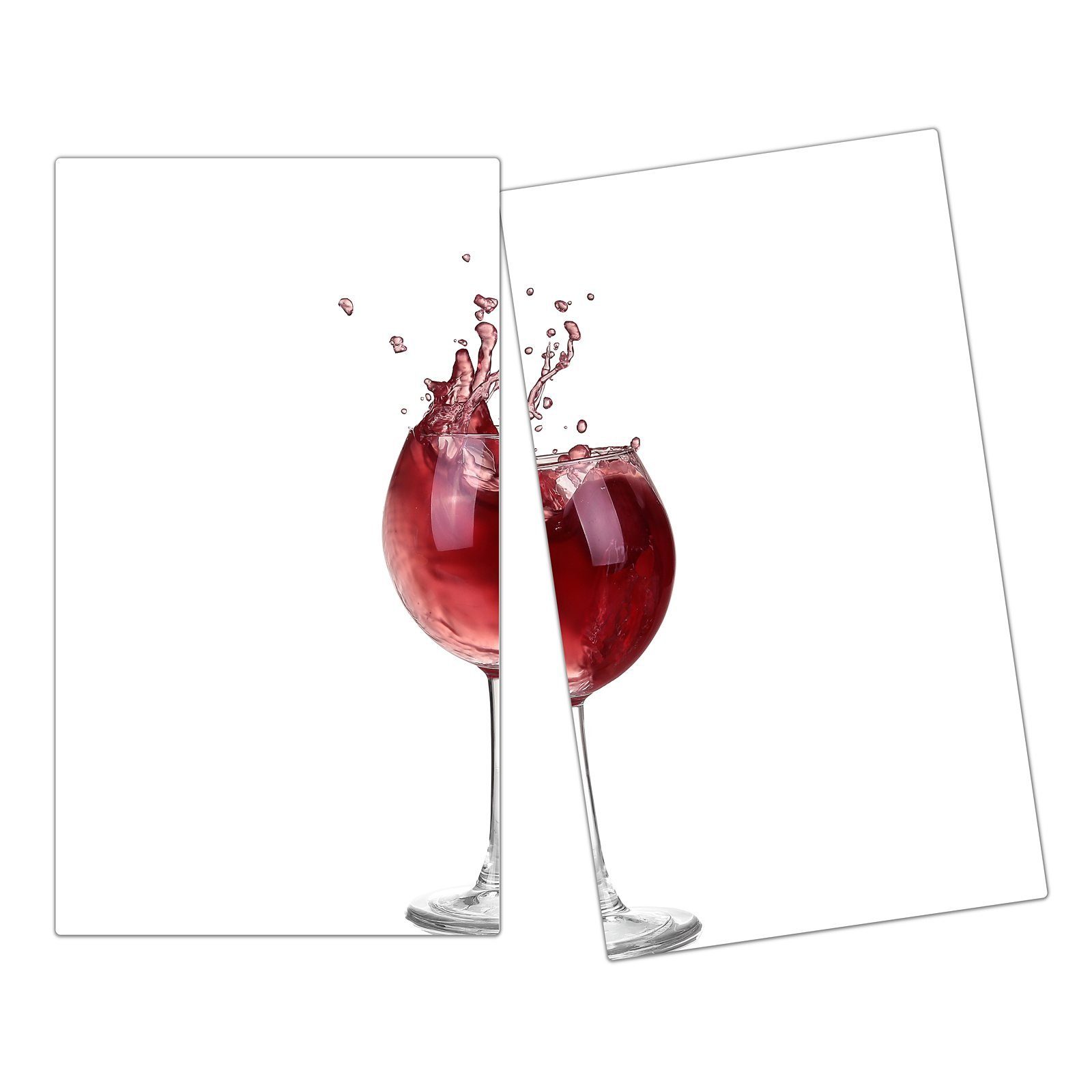Primedeco Herd Abdeckplatte Herdabdeckplatte Spritzschutz Aus Glas