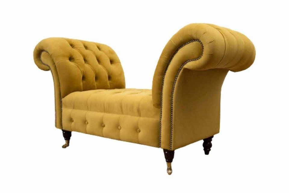Jvmoebel Bank Chesterfield Bank Hocker Polsterbank Ottomane Sitzhocker