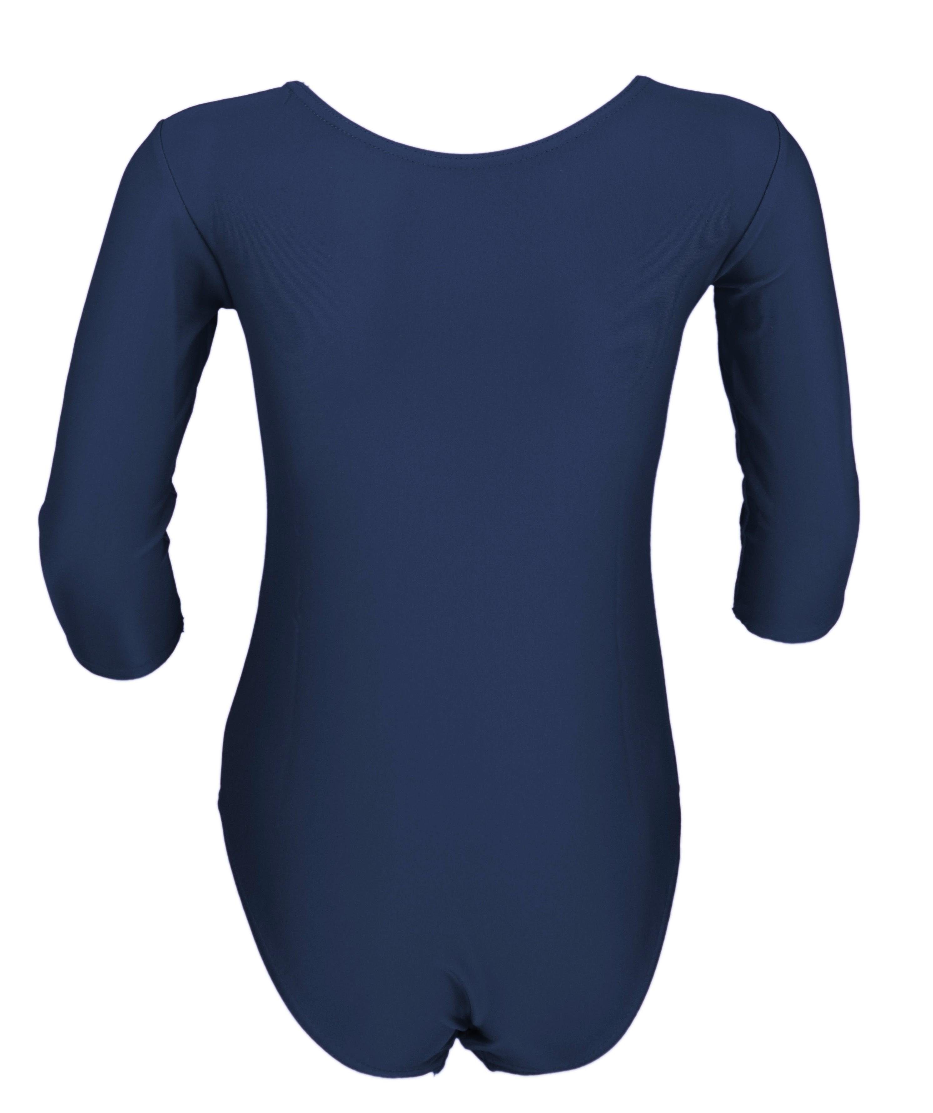 Aquarti Turnanzug Aquarti Mädchen Body 3/4 Arm Ballett Trikot, rot ...