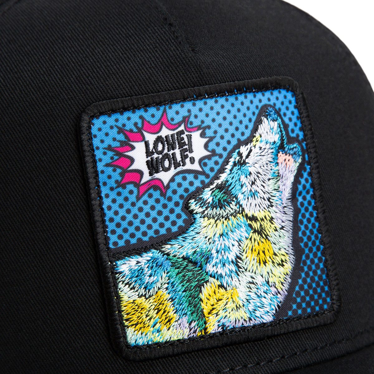 GOORIN Bros. Trucker Cap PopArt Lone Wolf (kein Set), Trucker Hat
