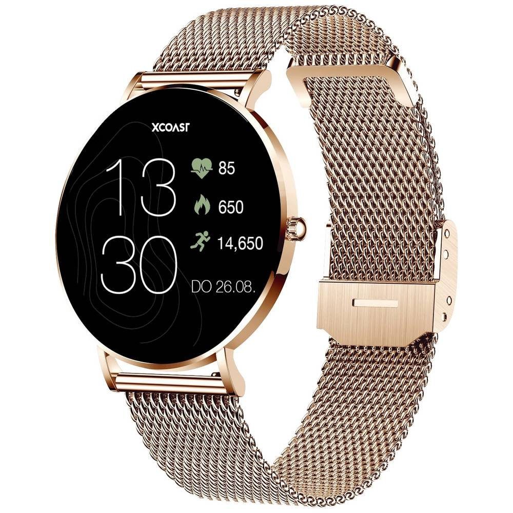 XCOAST SIONA 2 Damen Smartwatch (4,2 cm/1,3 Zoll, iOS & Android ...