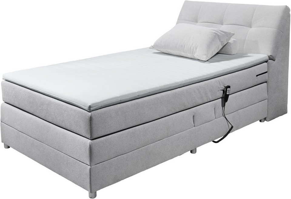 Ed Exciting Design Boxspringbett Toulouse Inkl Motor Inkl Stauraum