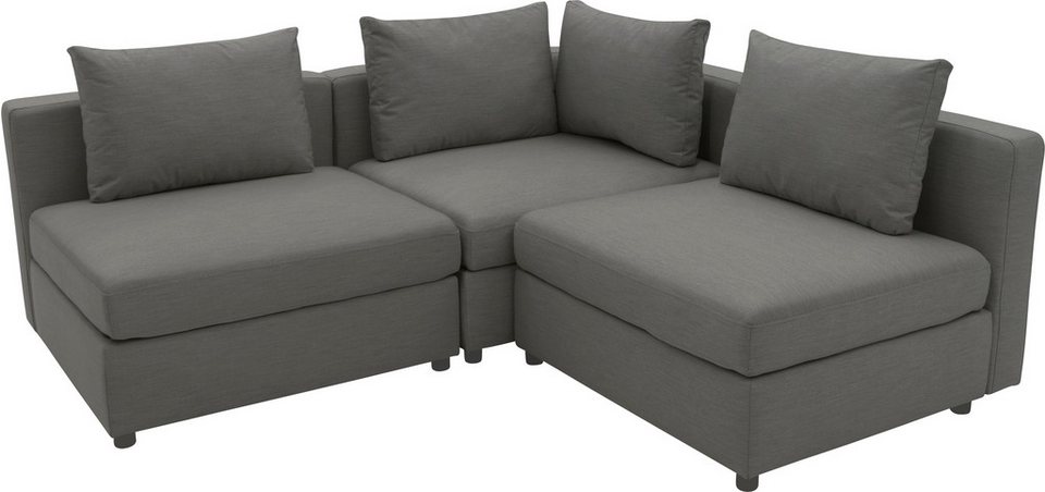 Domo Collection Ecksofa Solskin Individuell Erweiterbarkombinierbar
