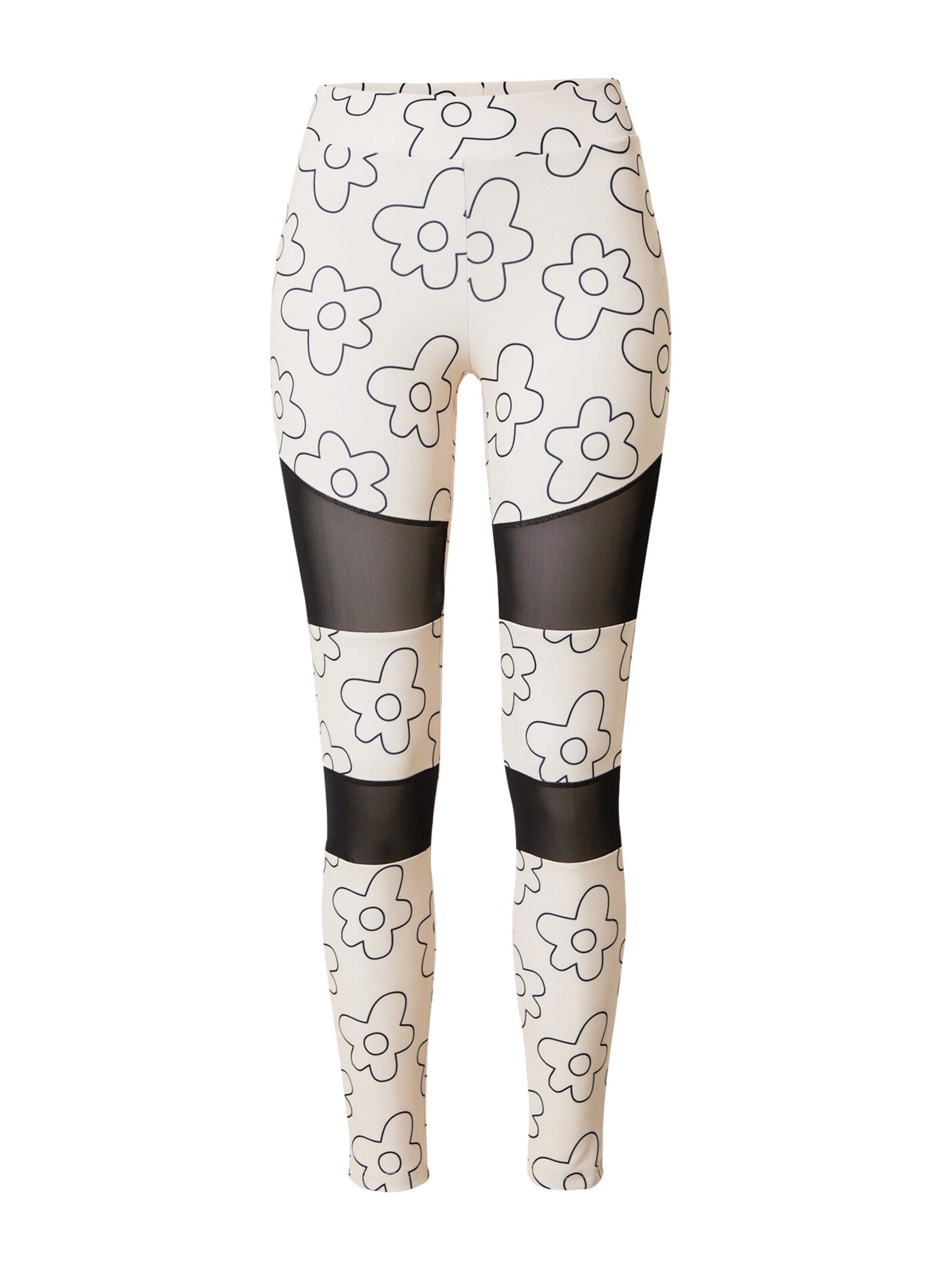 Urban Classics Leggings 1 Tlg Plainohne Details Netz Mesheinsätze