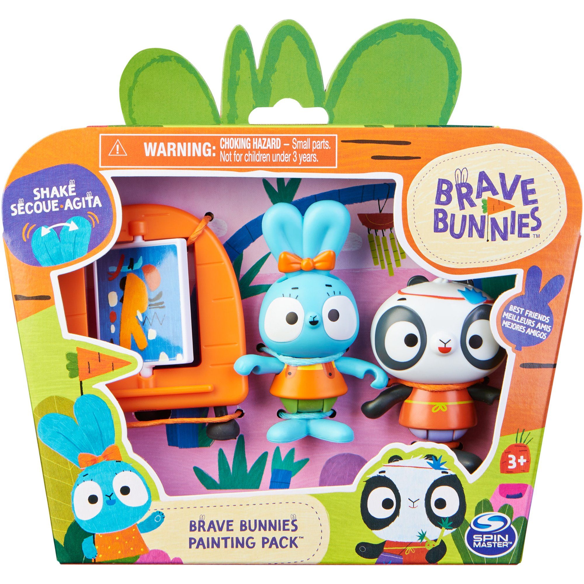 Spinmaster Spielwelt Spin Master Brave Bunnies - Malen mit Boo Hase und