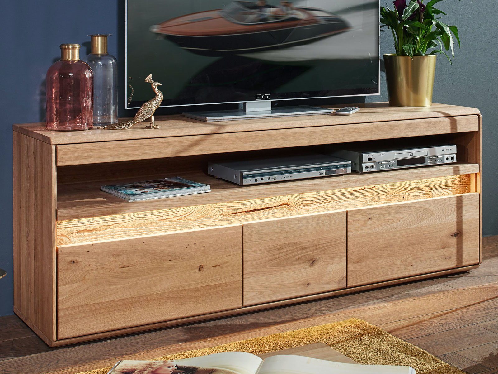 Lowboards wildeiche-massiv online kaufen | OTTO