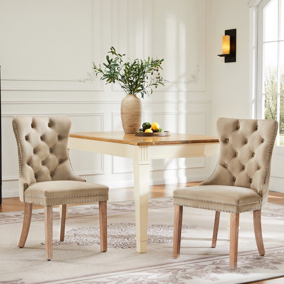 Refined Living Esszimmerstuhl 4 Fußstuhl Relaxsessel Einzelsessel