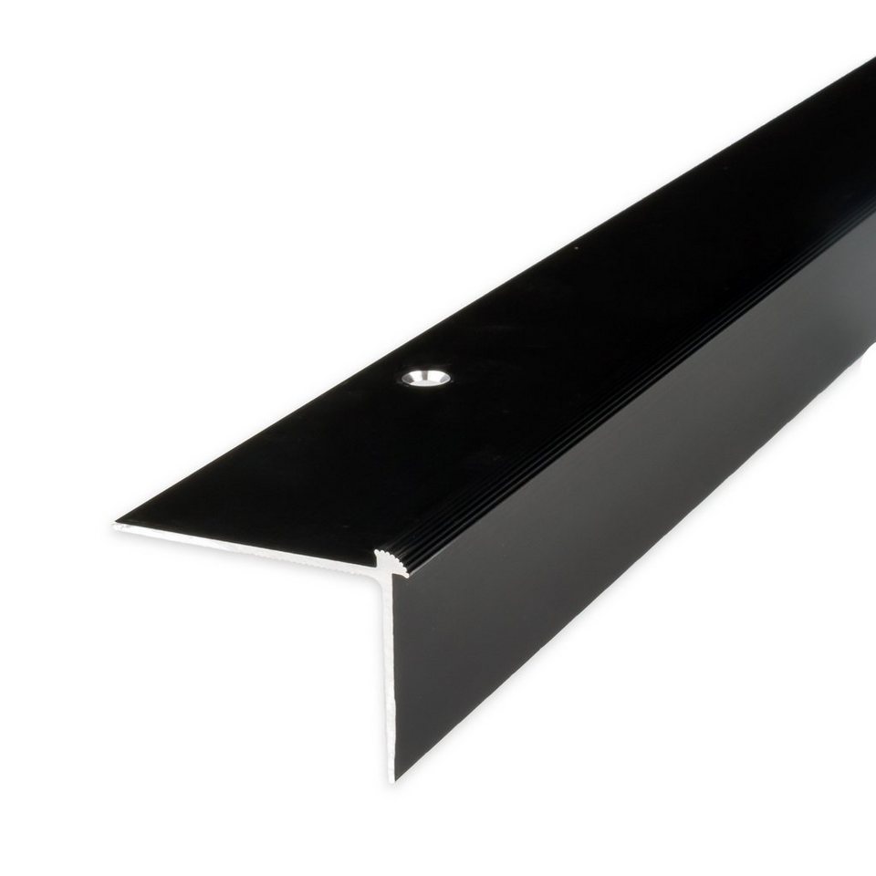 Proviston Treppenkantenprofil Aluminium 40 X 30 X 2700 Mm Bronze