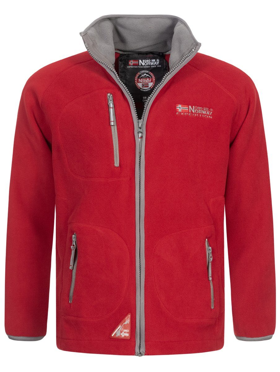 Geo Norway Fleecejacke Herbst Winter Polar Fleece Jacke Jacke Sweatjacke