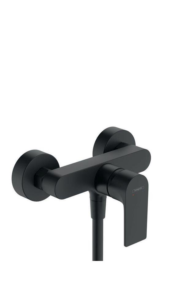 Hansgrohe Badarmatur Hg Einhebel Brausemsicher Rebris E Aufputz Mattschwarz