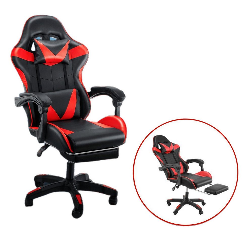 Wilgoon Gaming Chair Bürostuhl Gaming Stuhl Ergonomischer Gamer Stuhl
