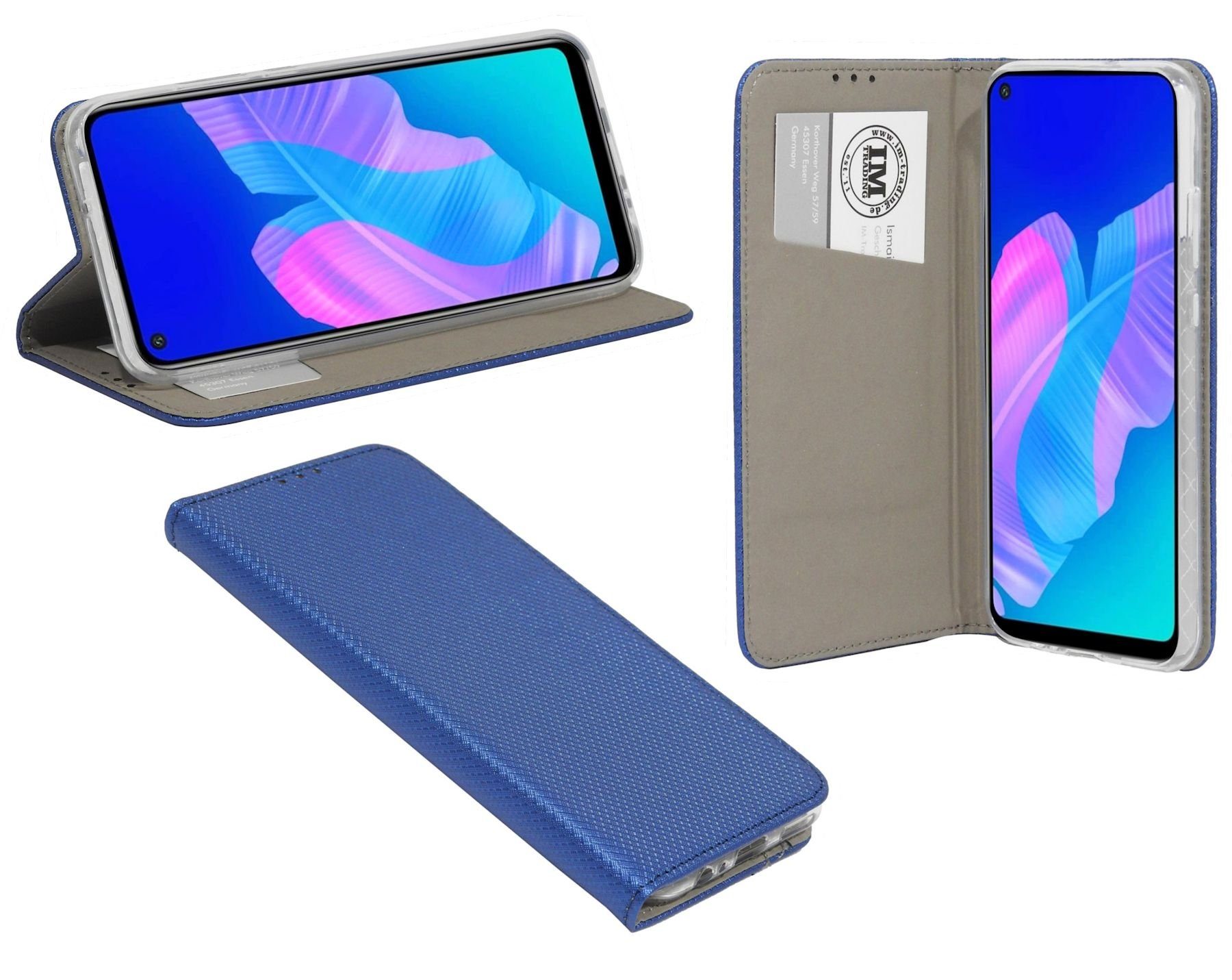Cofi1453 Handyhülle Buch Tasche Smart Kunstleder Schutzhülle Handy
