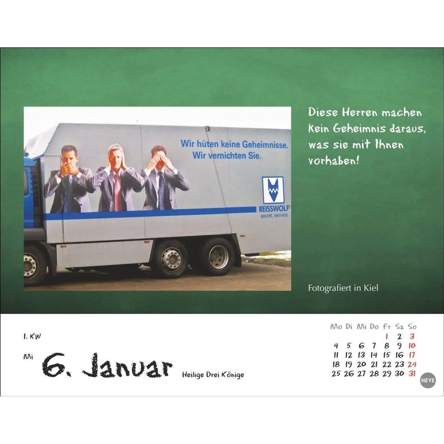 HEYE Abreißkalender Bastian Sick Tagesabreißkalender 2027