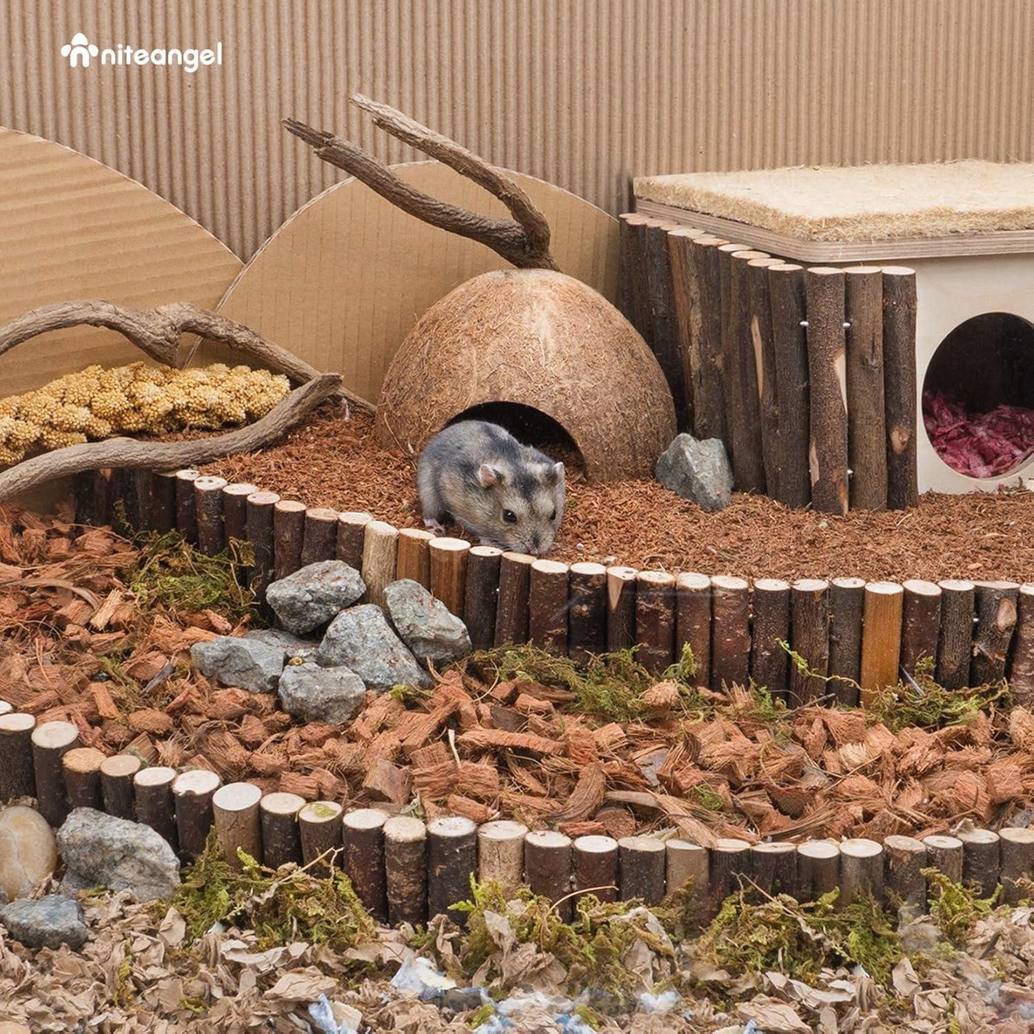 LuxusKollektion Kleintierstreu Einstreu Kokosnuss Zwerghamster Gerbils ...
