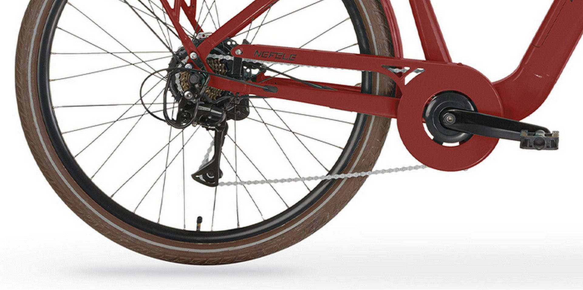 MBM E-Bike, 7 Gang 7-Gang Shimano Acera Schaltwerk, 7-Gang Shimano ...