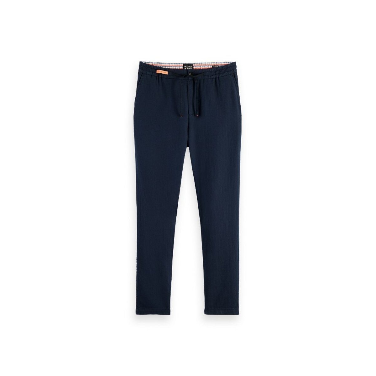 Scotch And Soda Stoffhose Dunkel Blau Regular Fit 1 Tlg