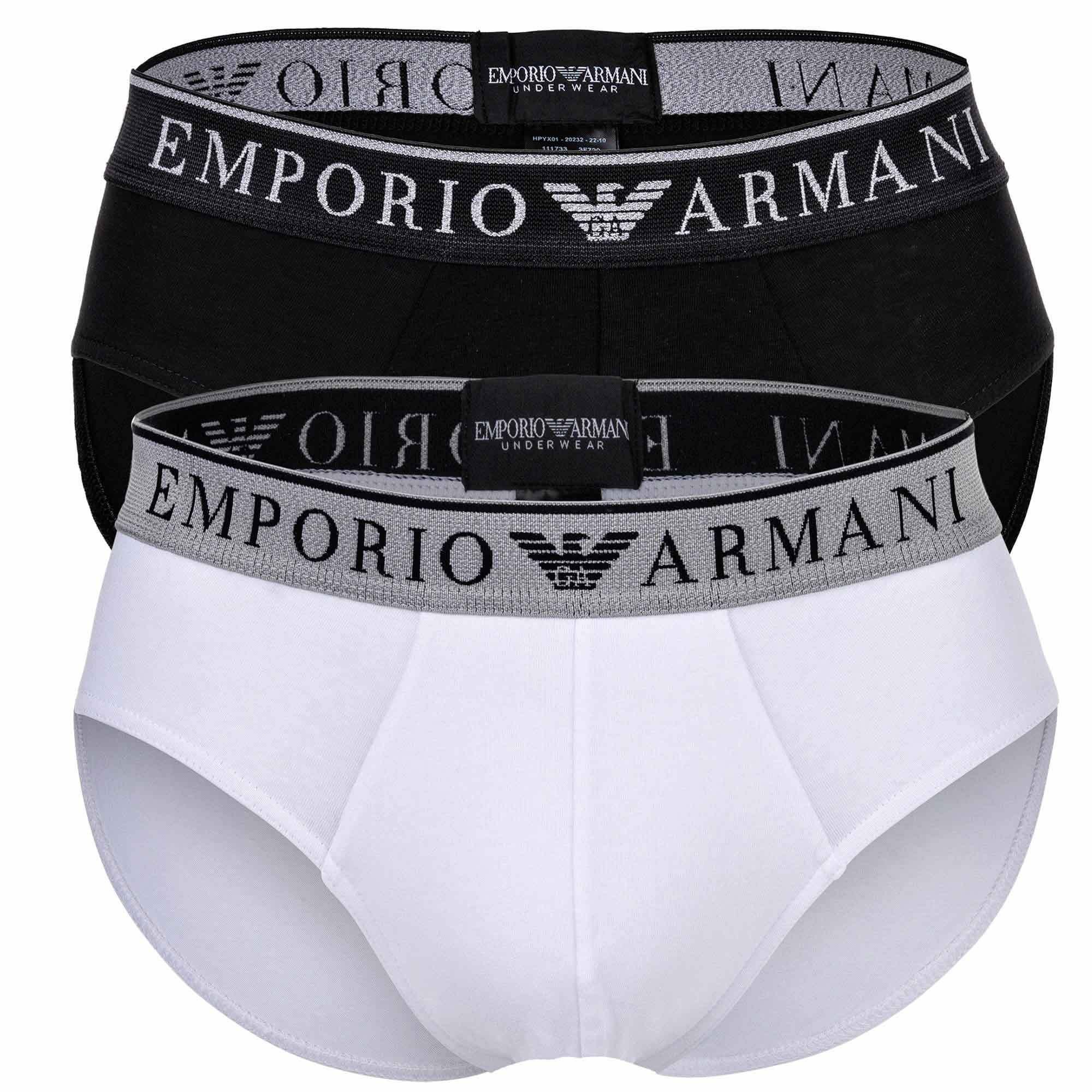 Emporio Armani Slip Herren Slips 2er Pack Endurance Briefs