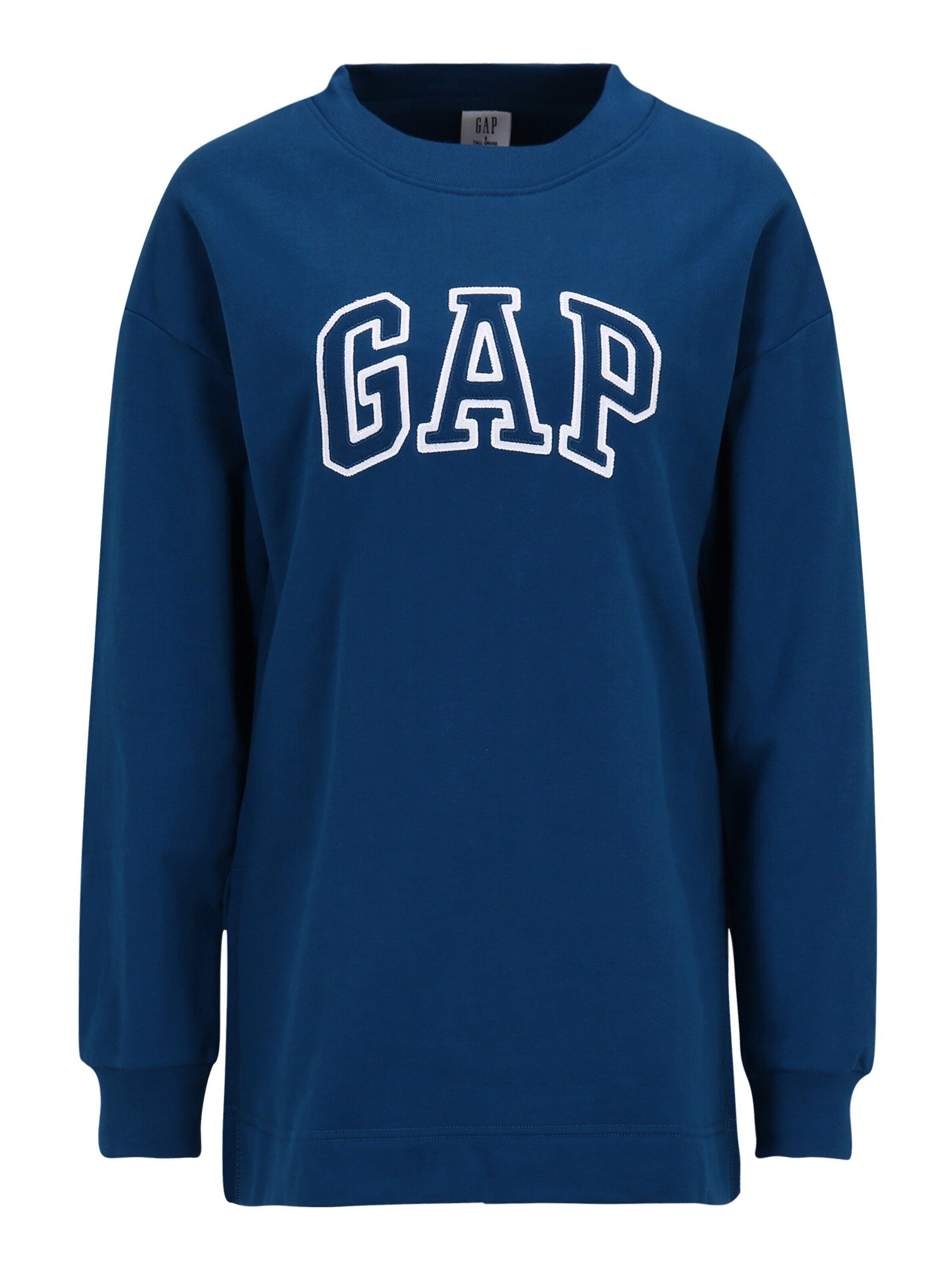 Gap Tall Sweatshirt Heritage 1 Tlg Patches Rippbündchen