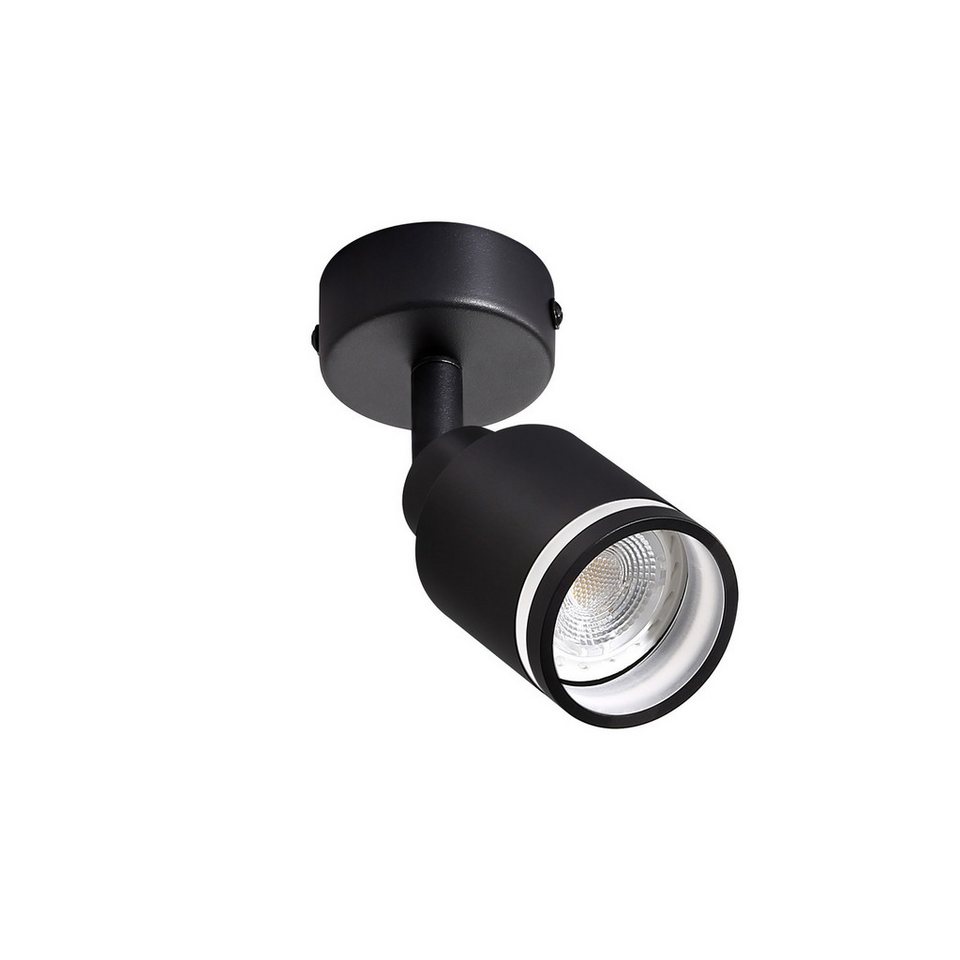 Nettlife Deckenspots Schwarz 1234 Flammig Gu10 Schwenkbar Innen