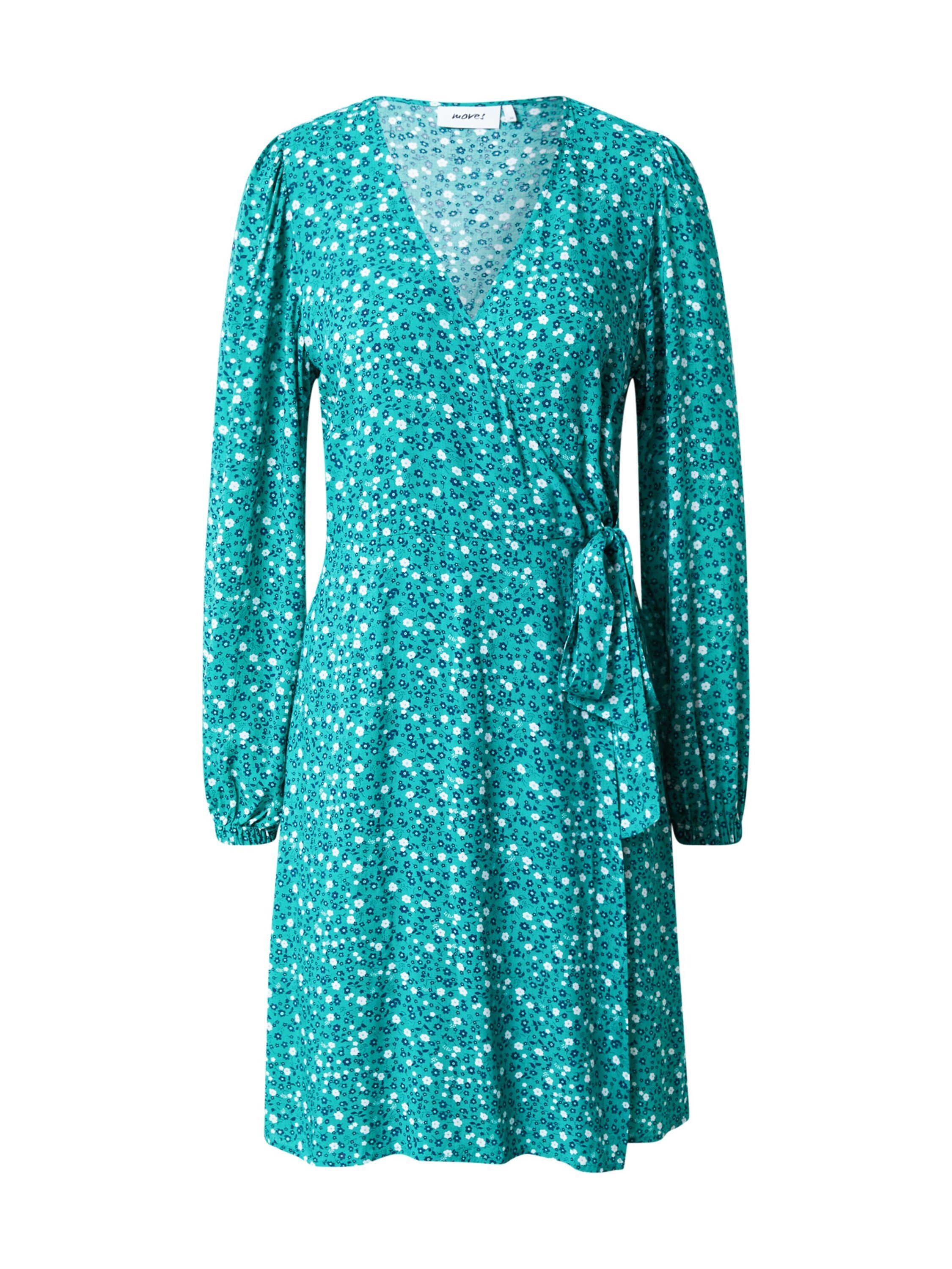 Moves Midikleid Mollie 1 Tlg Drapiertgerafft Wickel Design Volant