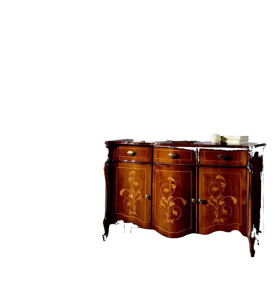 Jvmoebel Kommode Design Möbel Stil Barock Kommode Schrank Braun Luxus