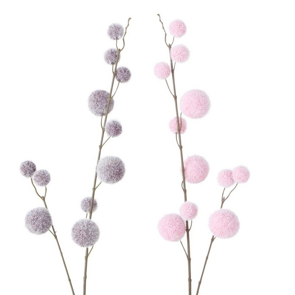 Kunstzweig Sassy Allium Dekozweig Sortiert 6 Cm 1 Stück Boltze Höhe