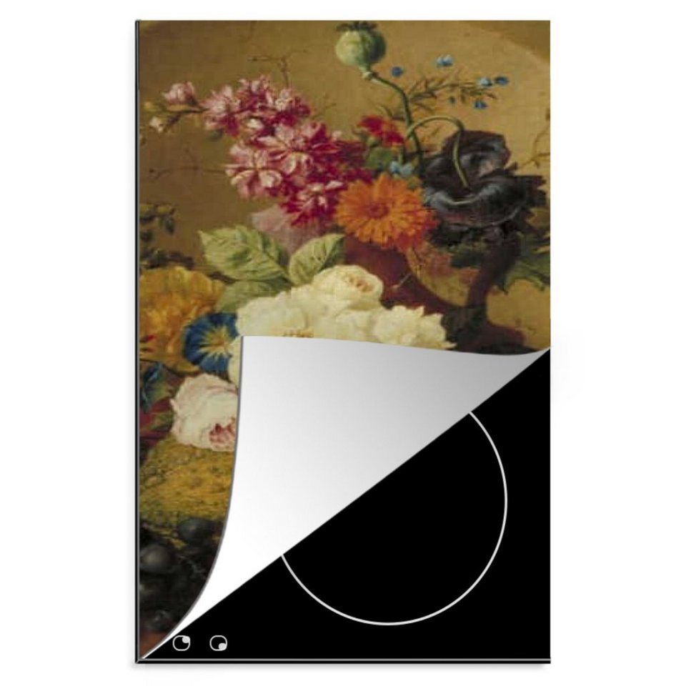Muchowow Herdblende Abdeckplatte Stilleben Mit Obst Und Blumen In