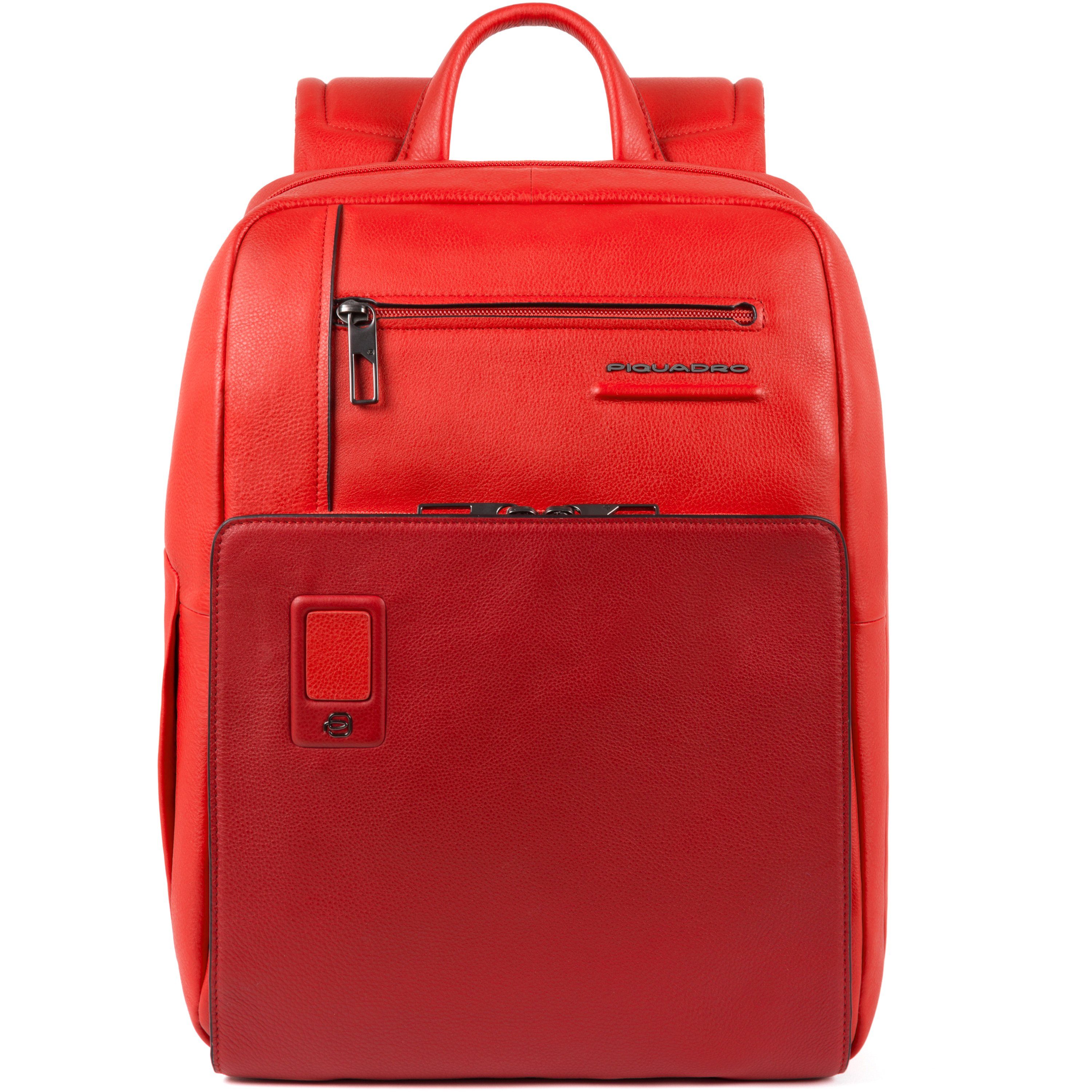 Piquadro Laptoprucksack Akron Leder
