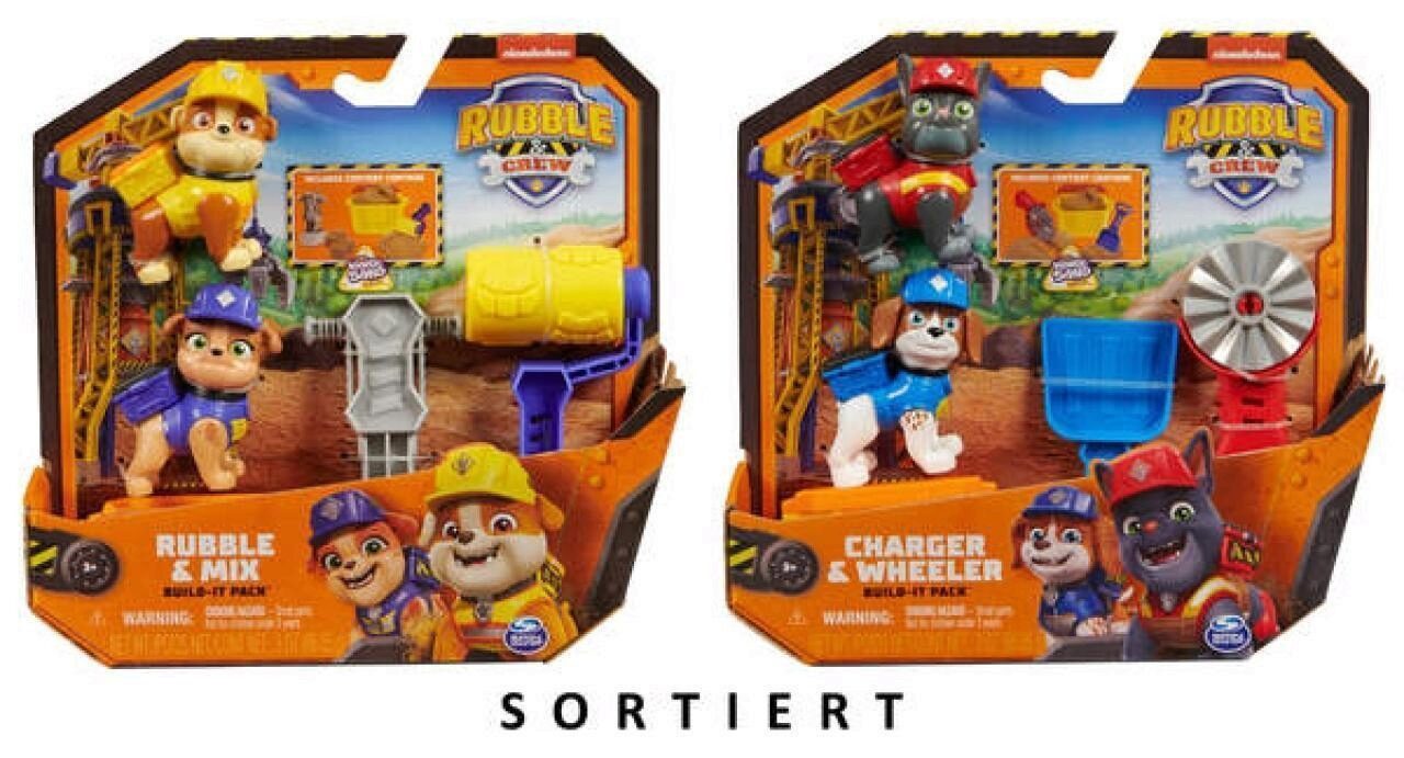 Spin Master Spiel Rubble & Crew Figuren-Set mit Kinetic Sand (sortiert ...