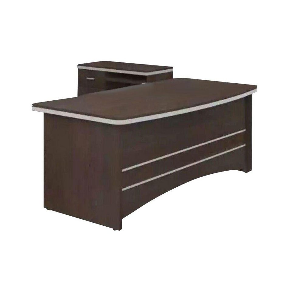 Jvmoebel Schreibtisch Brauner Schreibtisch Büro Möbel Designer