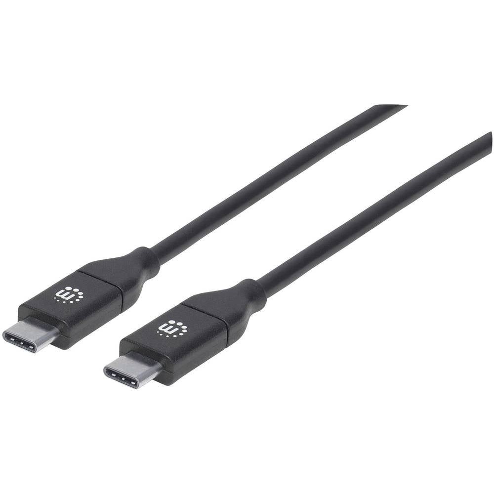 MANHATTAN USB 2 Typ C-Anschlusskabel USB 2.0, Typ C-Stecker auf Typ ...