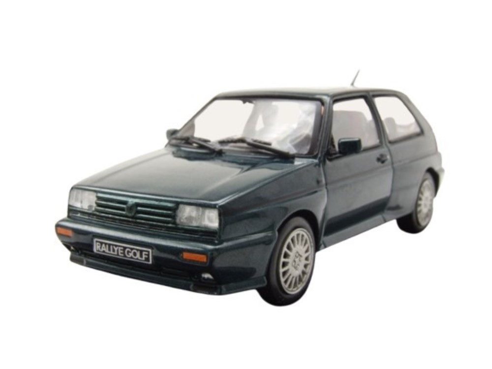 Solido Modellauto VW Golf 2 Rallye grün, Maßstab 1:43