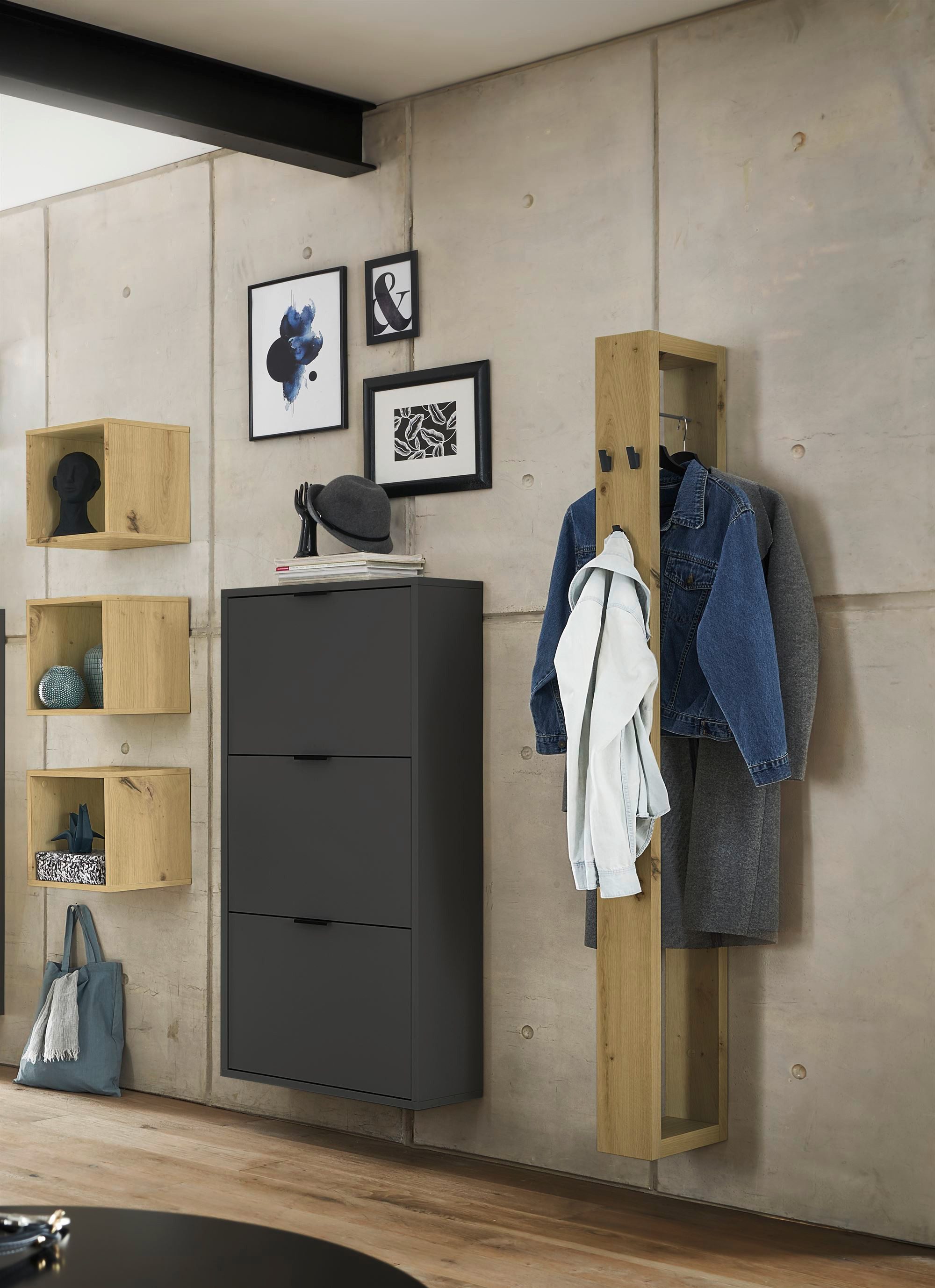 58 Aufm Kessel Garderobe Modern Erna Flurgarderobe Garderoben Set