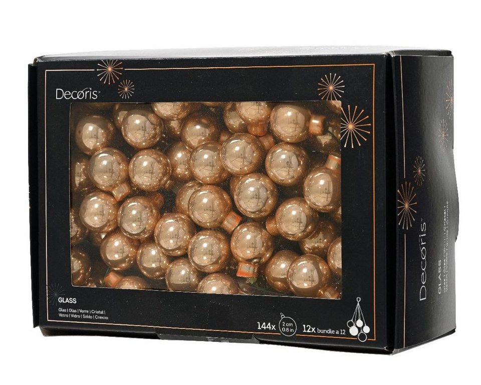 Decoris Season Decorations Christbaumschmuck Weihnachtskugeln Am Draht