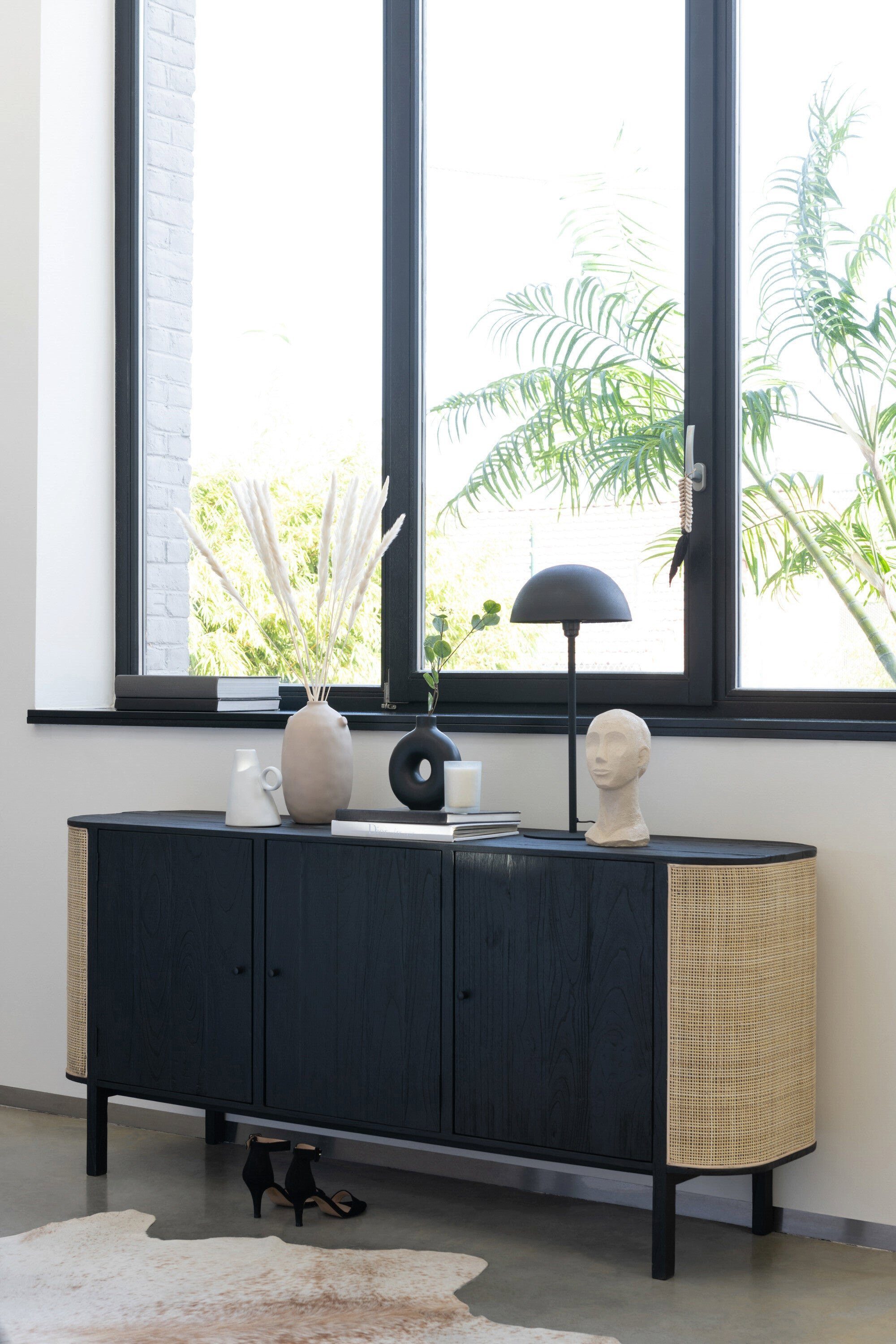 Gilde Dekoobjekt Molly Sideboard Kommode Mit 3 Türen Ein Exotischer