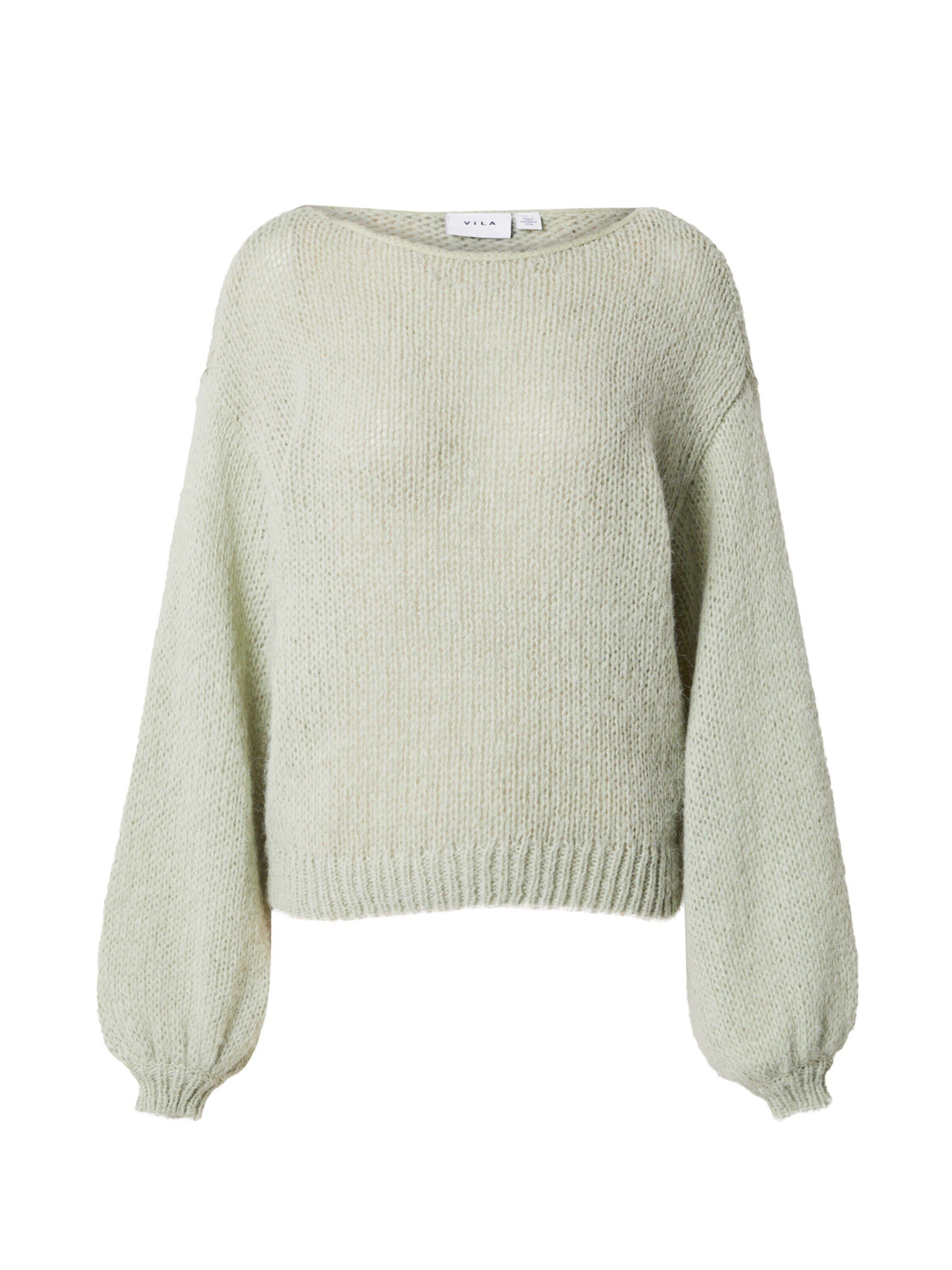 Vila Strickpullover VIChoca (1-tlg) Plain/ohne Details