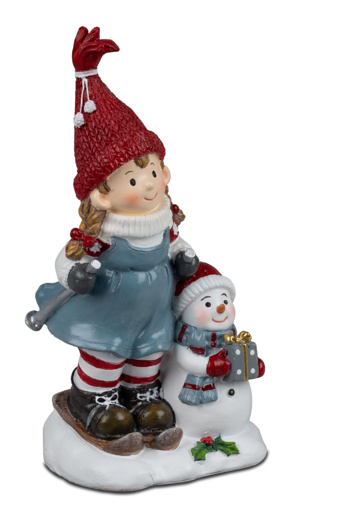 formano Dekofigur Winterkinder, Mit Timerfunktion, Lieferung erfolgt ...