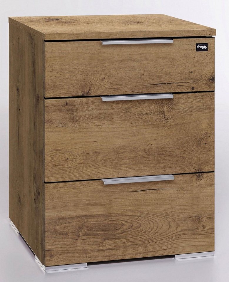 Wimex Nachtkonsole Level 41x41x54cm Innendekor Leinen Grau 1 St