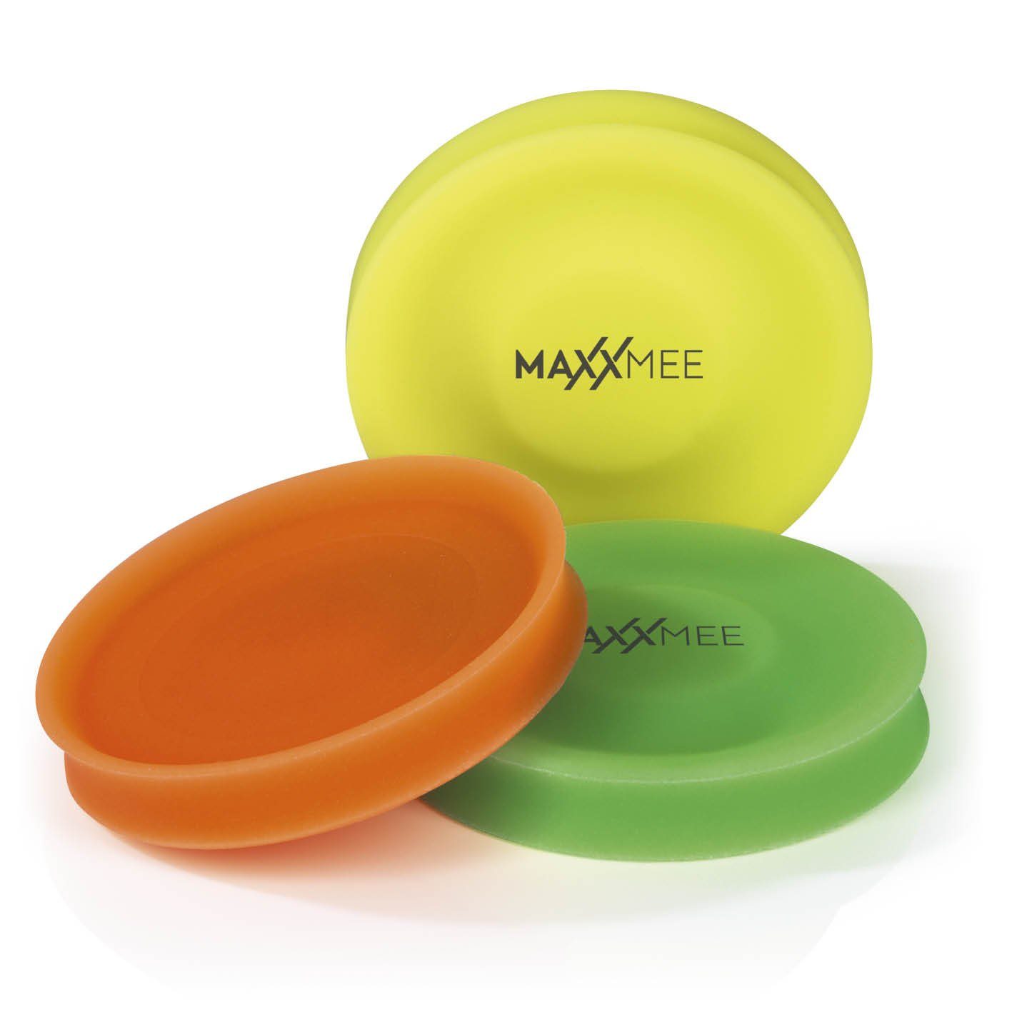 MAXXMEE Wurfscheibe Mini-Wurfscheibe - Wurfring - Glow in the dark 3er ...