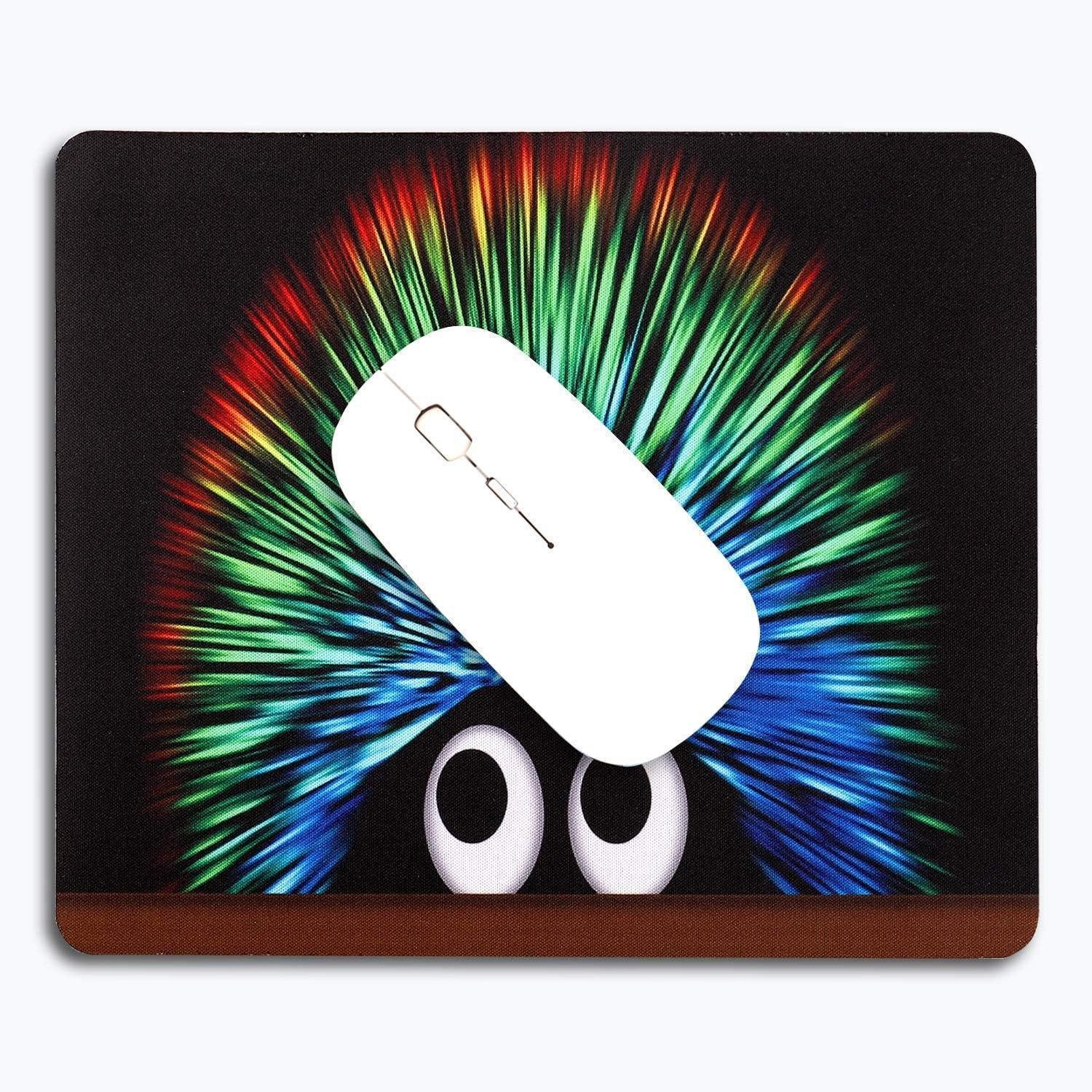 AOKSUNOVA Mauspad Mauspad Motiv Cute Design Mousepad Bunt 24x20cm Igel ...