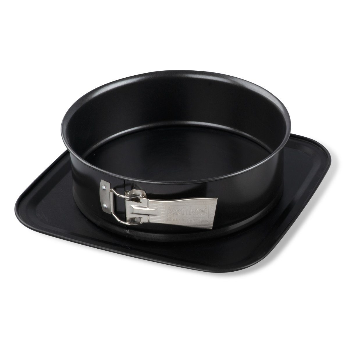 Zenker Springform Bake, Click & Go 24 cm, mit Überlaufschutz