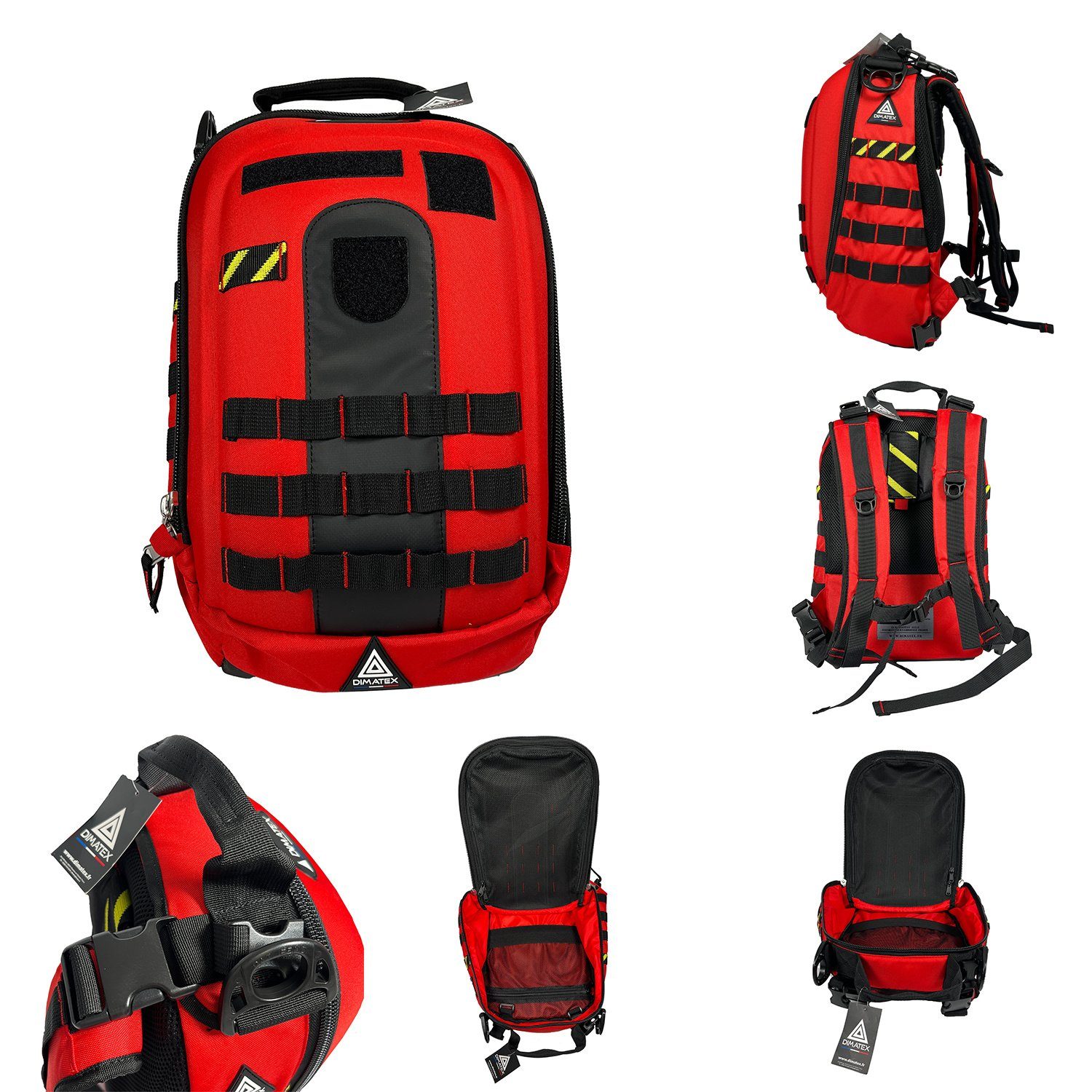 Dimatex Sécurité SARL Rucksack Dimatex Rucksack Matt - Black Line, Backpack