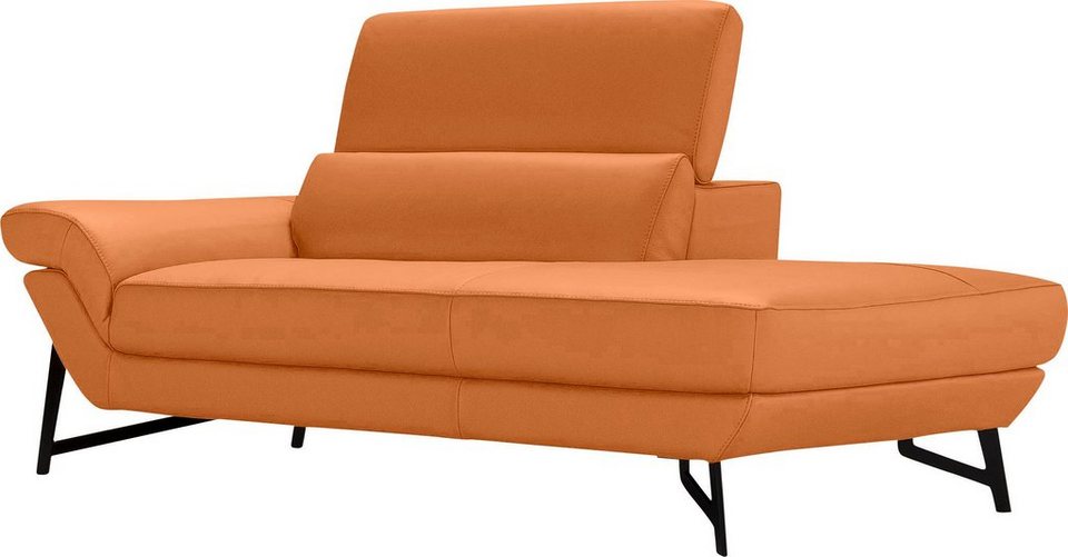 Egoitaliano Ottomane Narcisa Designsofa Mit Verstellbarer Kopfstütze