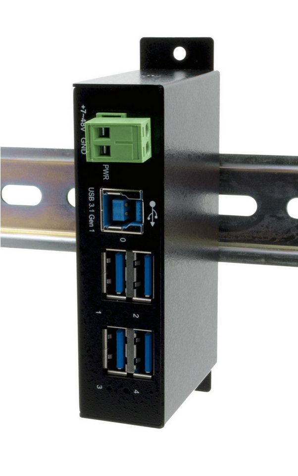 Exsys Usb Verteiler Exsys Usb 32 Hub 4 Port Gen1 Ex 1504hms