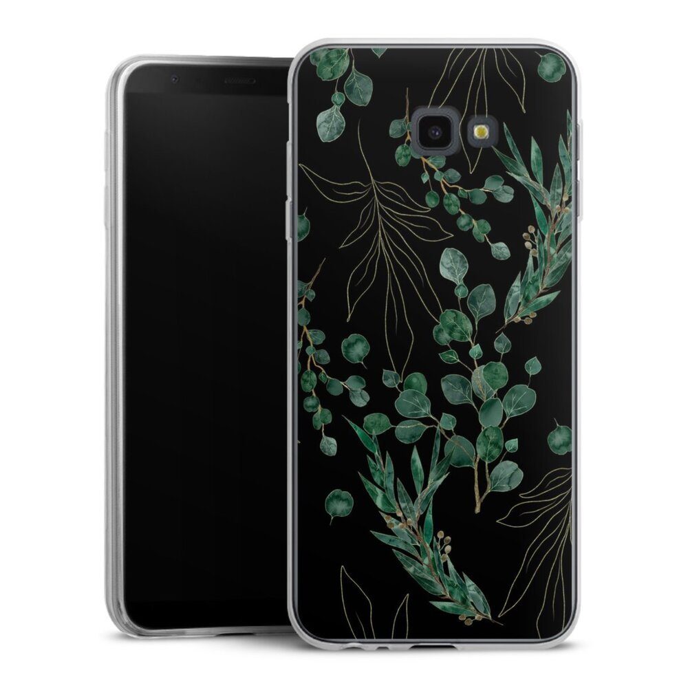 Deindesign Handyhülle Eukalyptus Blätter Natur Eukalyptusblätter Black